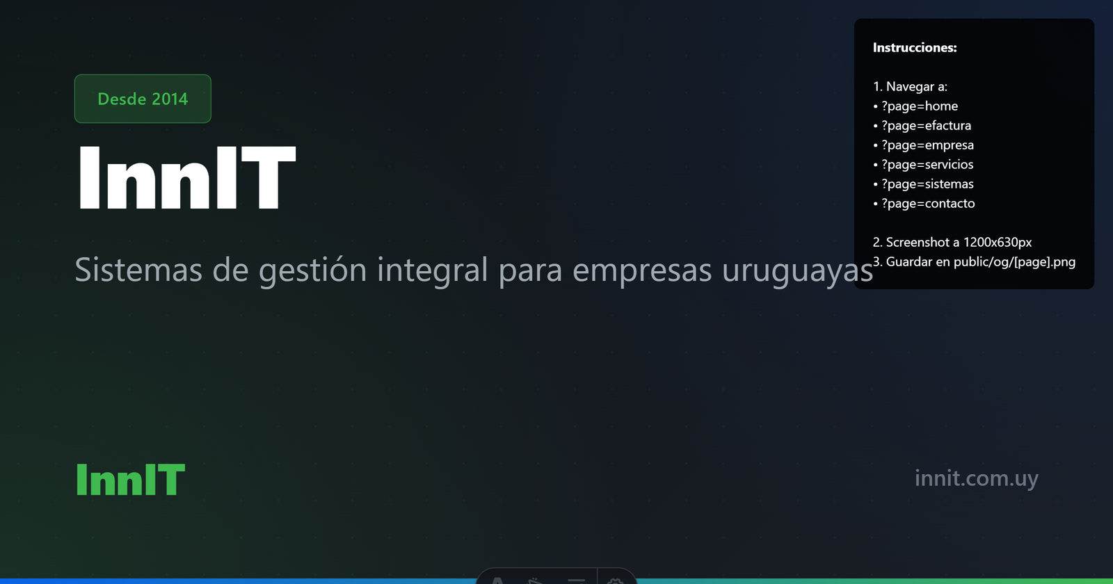 Sistemas InnIT | InnIT SAS